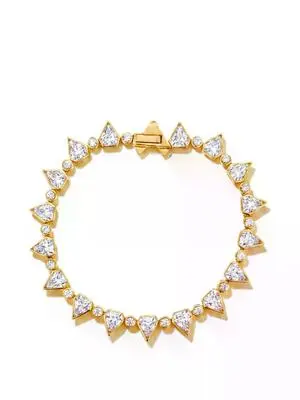 DI VOLPE Lo Scudo Sapphire Tennis Bracelet - Gold
