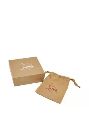 CHRISTIAN LOUBOUTIN M Kios Loubi Card Holder - Black