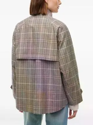 Tommy Hilfiger Checked Storm Flap Jacket
