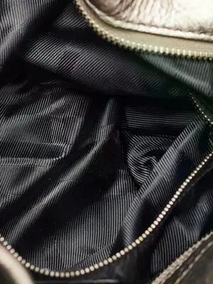 Burberry Check-print Drawstring Shoulder Bag