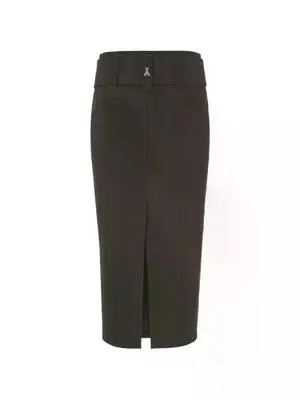 Patrizia Pepe Belted Pencil Midi Skirt
