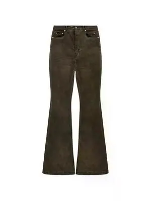 Rick Owens Bolan Bootcut Jeans - Brown