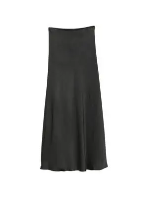 Fabiana Filippi Satin Maxi Skirt