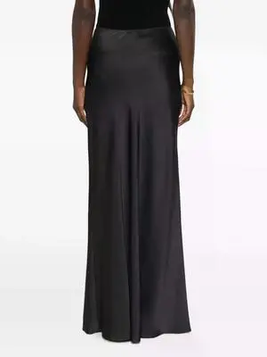 Fabiana Filippi Satin Maxi Skirt