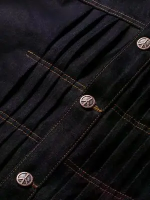 BOREDOM KILLS Spider Embellished Denim Jacket