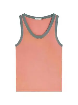 Scotch & Soda Ribbed-trim Tank Top