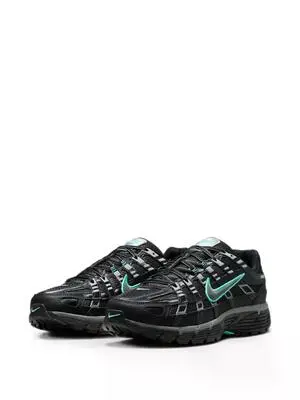 Nike P-6000 Lace-up Sneakers - Black