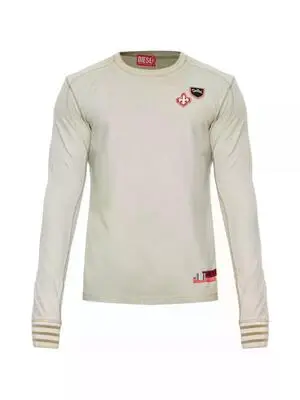 DIESEL® Patch-detail Long-sleeve T-shirt