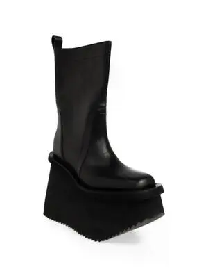 Rick Owens Platform Ankle Boots