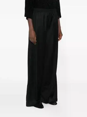 Fabiana Filippi Elasticated-waist High-waisted Trousers