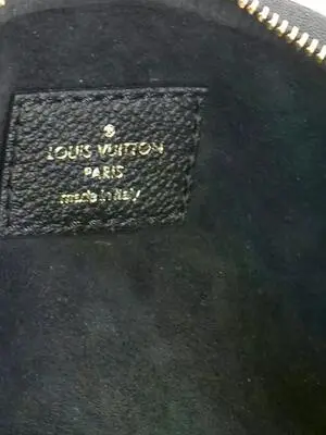 LOUIS VUITTON Bum Bag Monogram Empreinte Leather Mini Belt Bag - Black