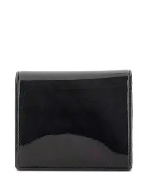 VIVIENNE WESTWOOD Orb Patent Wallet - Black