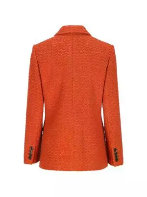 Saint Laurent Single-breasted Tweed Jacket