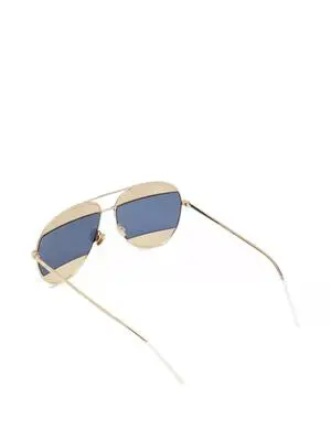 Dior Split Pilot Frame Sunglasses