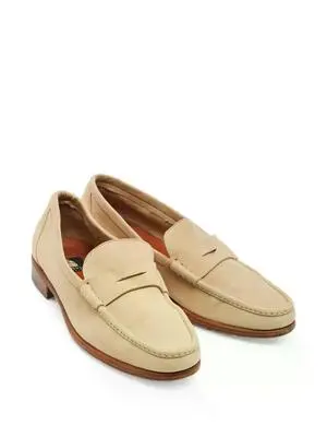LANVIN Nubuck Leather Loafers