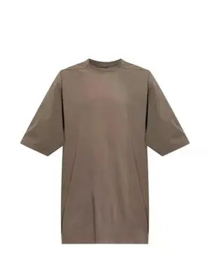 Rick Owens Seam-detail T-shirt - Brown