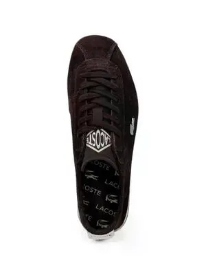 Lacoste Suede Logo-patch Sneakers