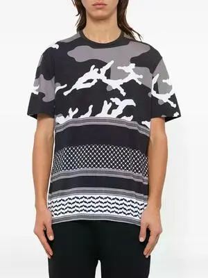 Neil Barrett Camouflage-print T-shirt