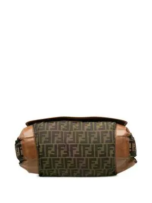 Fendi Zucca Canvas Ff Messenger Bag