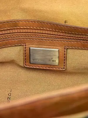 Fendi Zucca Canvas Ff Messenger Bag
