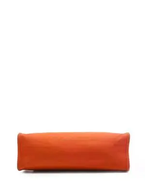 Hermès 2013 Toile Herbag Zip 31 Satchel - Orange