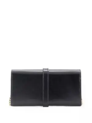 Gucci Jackie 1961 Continental Chain Wallet Leather Crossbody Bag - Black