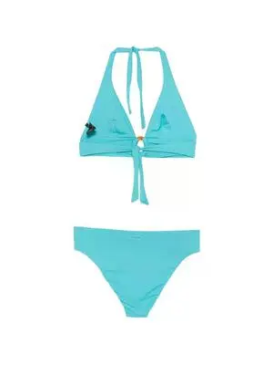 FISICO Halterneck Ring-detail Bikini