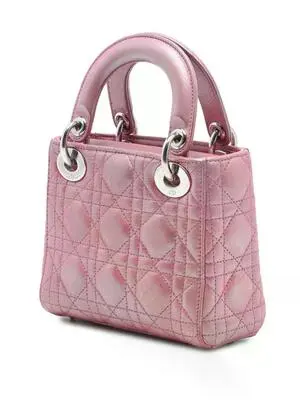 Dior Mini Lady Satchel - Pink