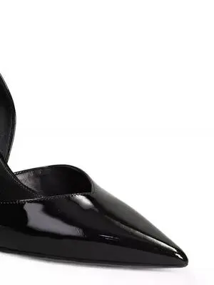 CHANTAL Pointed Toe Ankle Strap Pumps