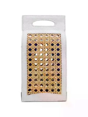 Tyler Ellis Mini Stella Wicker Tote Bag