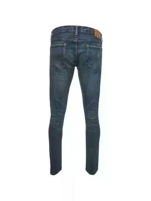 Polo Ralph Lauren Distressed Straight-fit Jeans