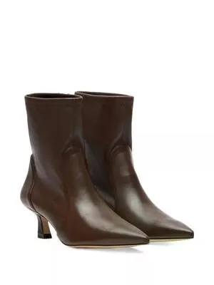 STUART WEITZMAN Vinnie Sculptural Heel Ankle Boots
