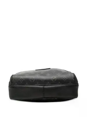 LOUIS VUITTON Monogram Taigarama Outdoor Messenger Bag - Black