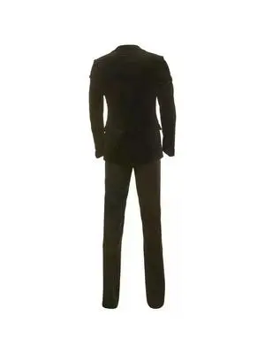 Gucci Velvet Satin-trim Suit