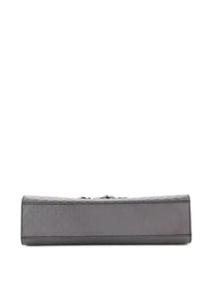 Gucci Microssima Leather Medium Shoulder Bag - Grey