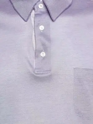 Versace Piqué Knit Polo Shirt