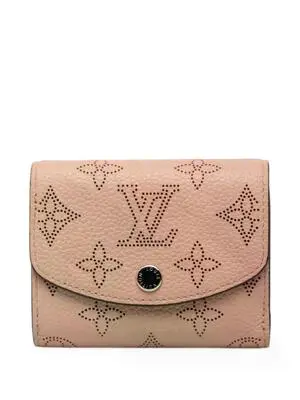 LOUIS VUITTON 2019 Monogram Mahina Iris Xs Small Wallets Pink