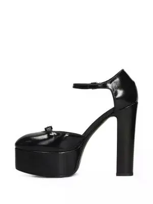 CHANTAL Buckle-detail Platform Pumps