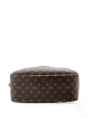 LOUIS VUITTON Monogram Canvas Deauville Handbag - Brown