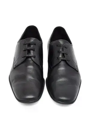 Prada Leather Lace-up Derby Shoes