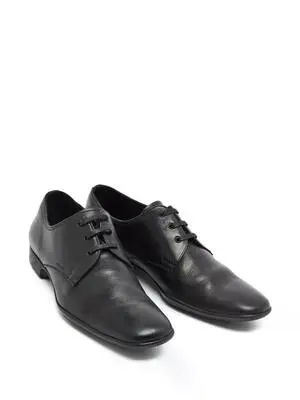 Prada Leather Lace-up Derby Shoes