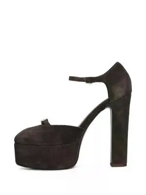 CHANTAL Buckle Detail Platform Pumps