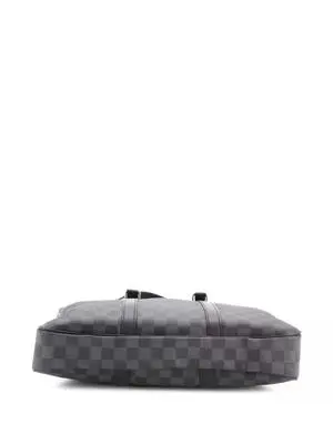 LOUIS VUITTON Porte-documents Voyage Damier Graphite Pm Briefcase - Black