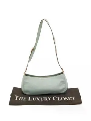 Gucci Microguccissima Leather Shoulder Bag - Blue