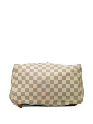 LOUIS VUITTON Damier Azur Sperone Backpack - White