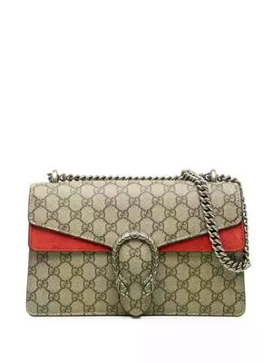 Gucci 2016-2026 Medium Gg Supreme Dionysus Shoulder Bag - Neutrals