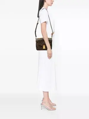 LOUIS VUITTON 2016 Monogram Pochette Metis Satchel