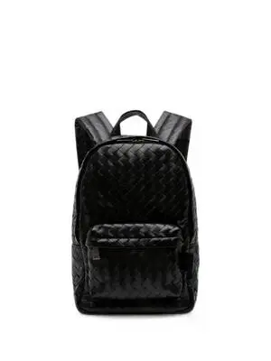 Bottega Veneta Small Leather Intrecciato Backpack