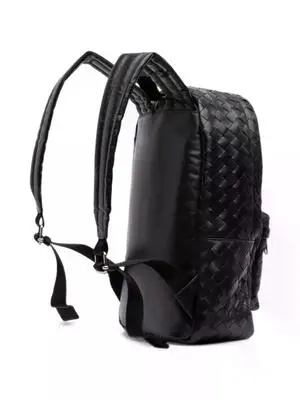 Bottega Veneta Small Leather Intrecciato Backpack