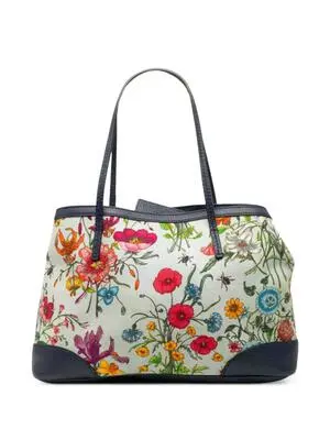 Gucci Flora Canvas Tote Bag
